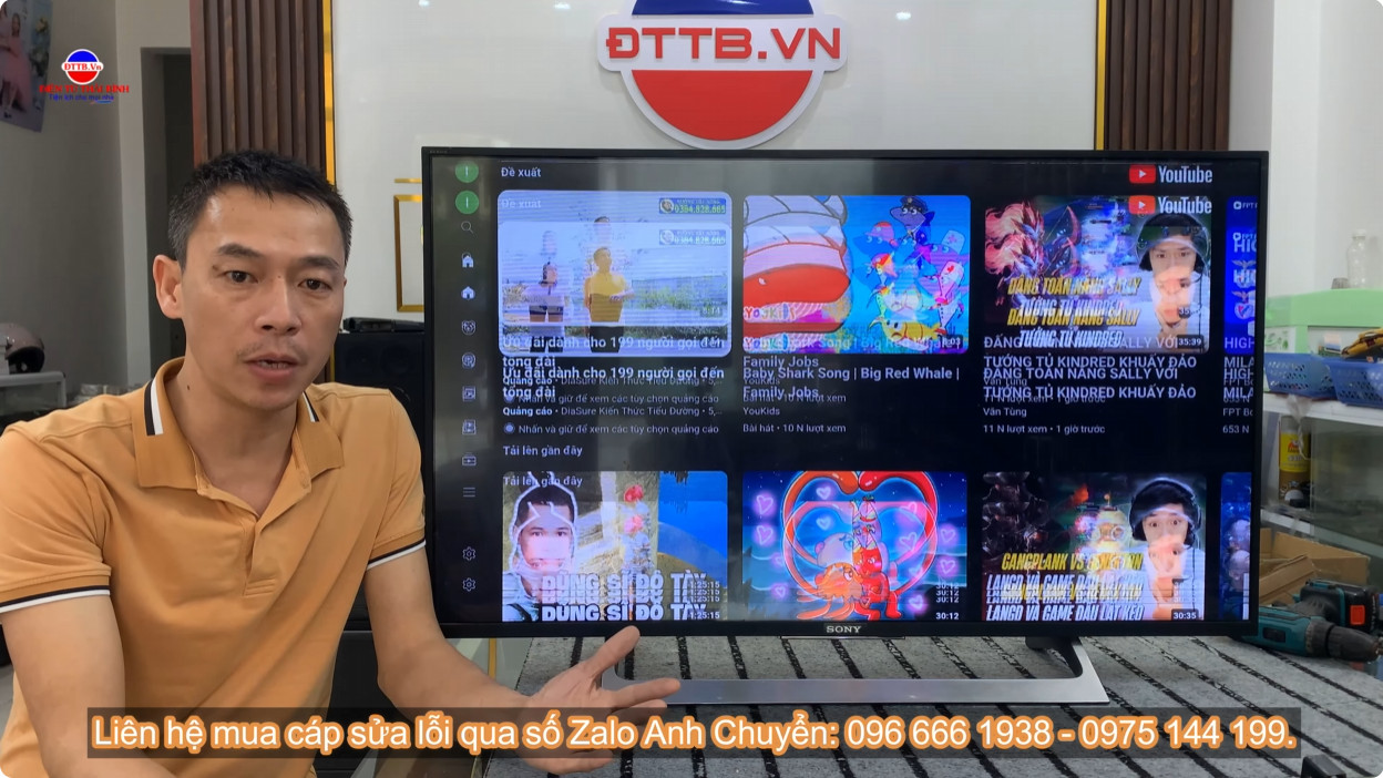 MẸO SỬA TIVI NHÁY ẢNH, NHẨY HÌNH TRÊN TIVI SONY, LG, PANASONIC, TOSHIBA. - Shop Trung tâm bảo ...